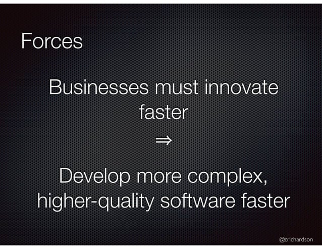 A pattern language for microservices (melbourne) | PPT