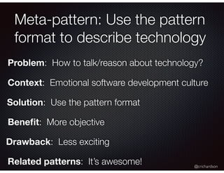 A pattern language for microservices (#SFMicroservices) | PPT