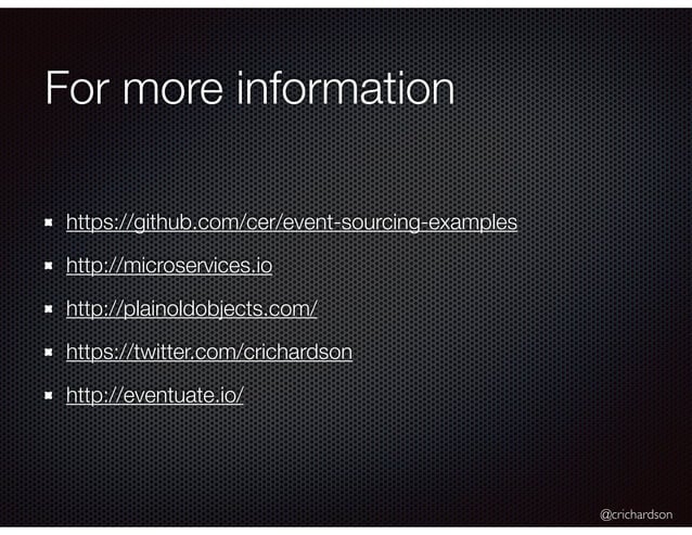 Microservices pattern language (microxchg microxchg2016) | PDF | Programming Languages | Computing