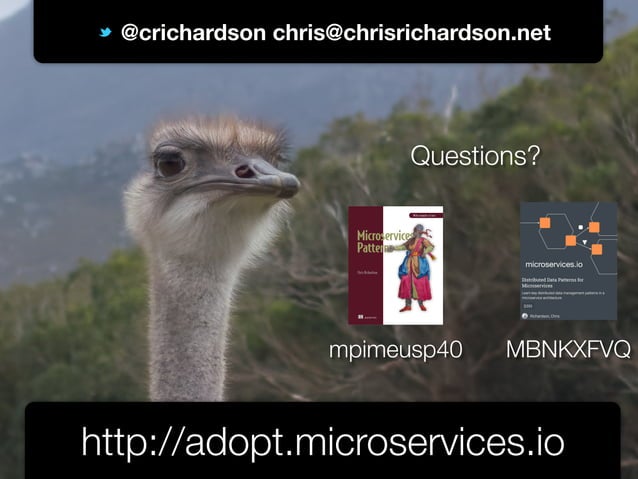 A pattern language for microservices - June 2021 | PPT