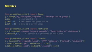 Microservices Python bangkok | PDF | Cloud Computing | Internet