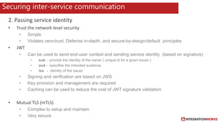 Microservices Security landscape | PPTX