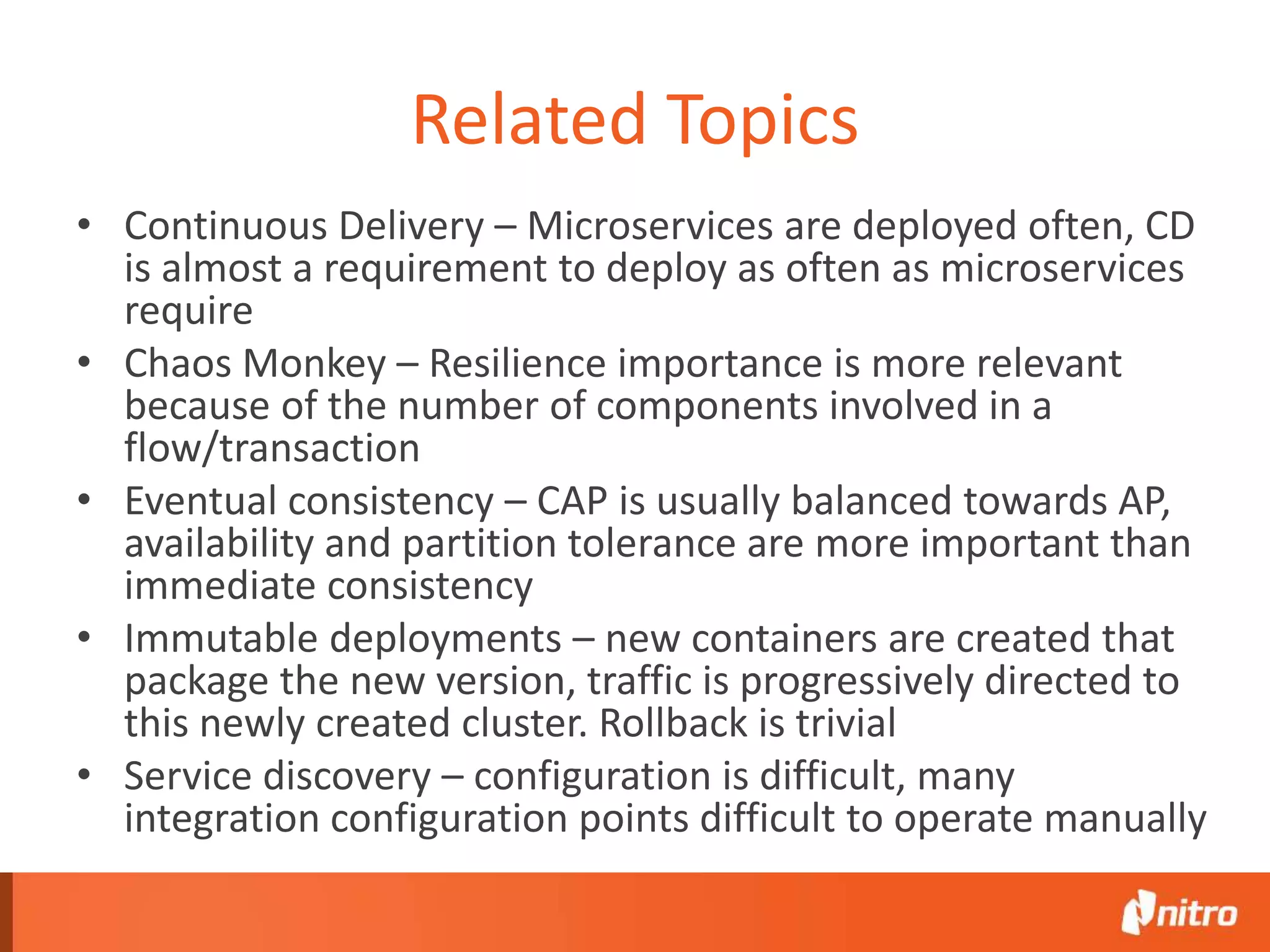 Microservices tech talk | PPTX