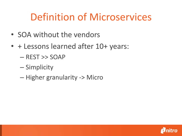 Microservices tech talk | PPTX