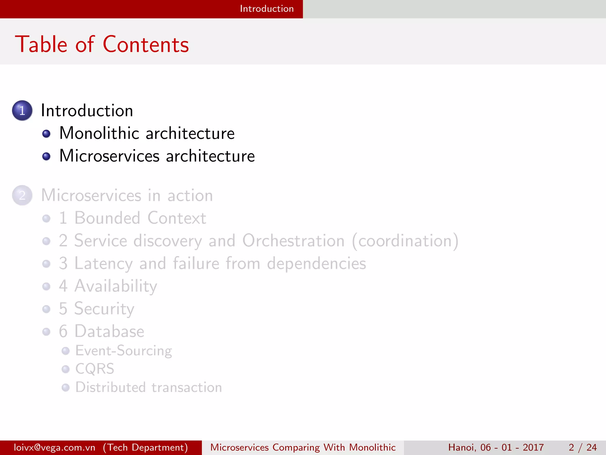 Microservices vs monolithic | PDF