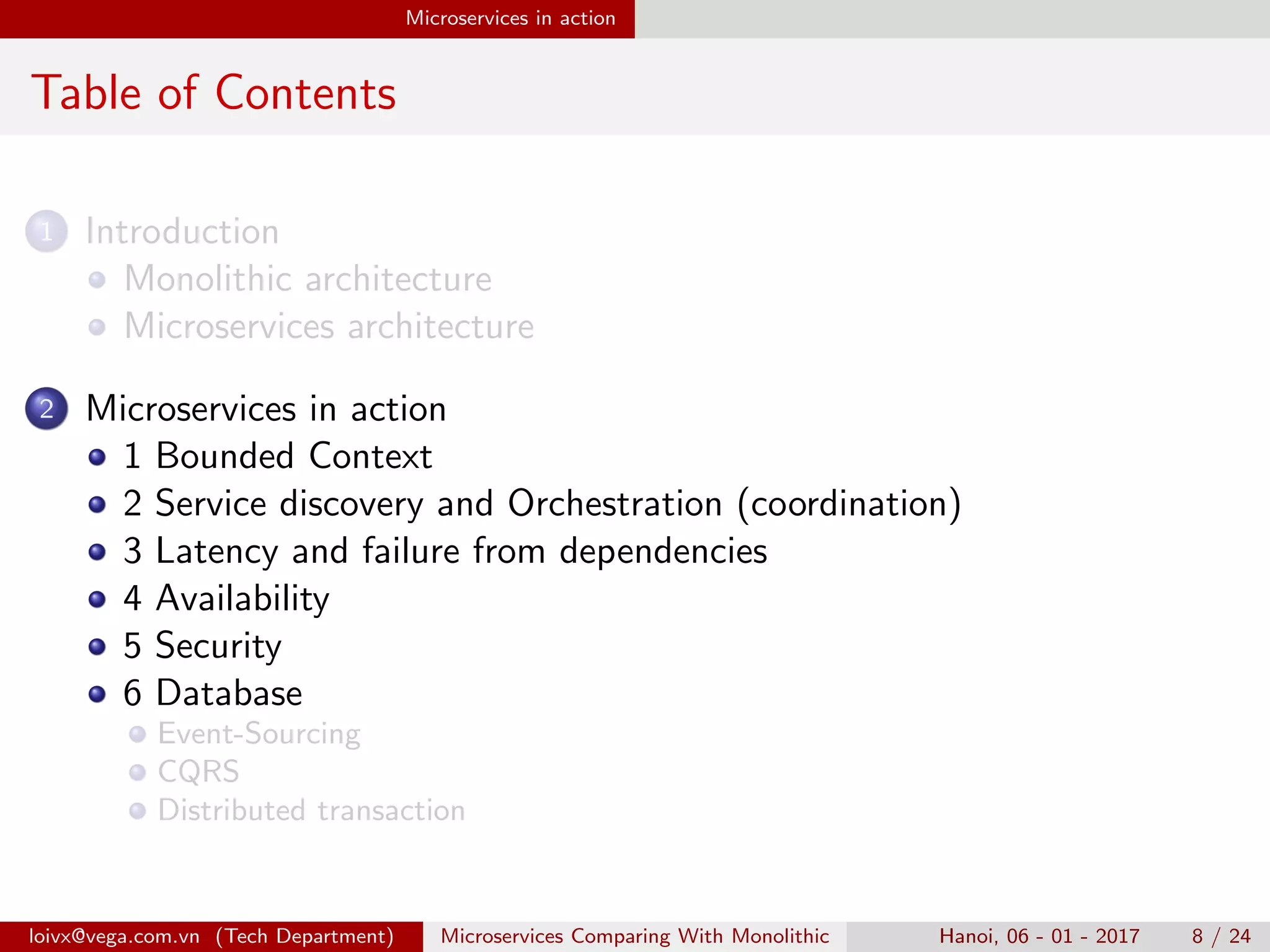 Microservices vs monolithic | PDF