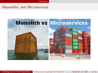Microservices vs monolithic | PDF