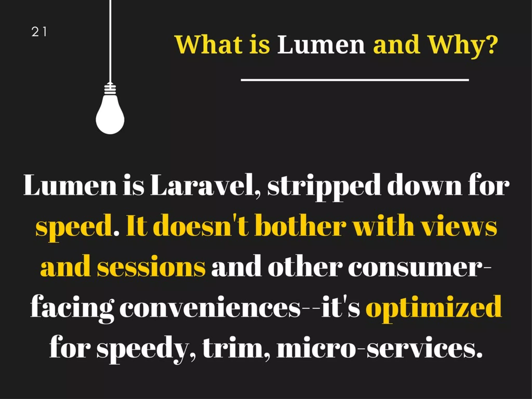 Micro-services Architecture and Lumen Micro-framework | PPT