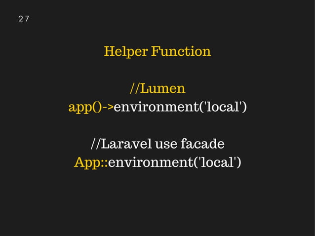 Micro-services Architecture and Lumen Micro-framework | PPT