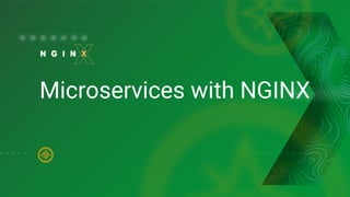 Microservices with NGINX pdf | PPT