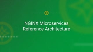 Microservices with NGINX pdf | PPT