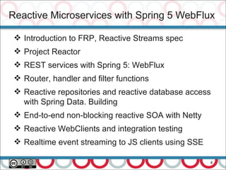 Reactive Microservices with Spring 5: WebFlux | PDF
