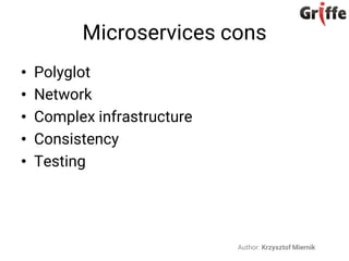 Microservices with Spring Cloud | PPT