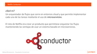 Orquestando microservicios como lo hace Netflix | PDF