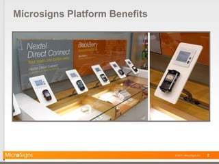 Microsigns Platform Benefits | PPTX