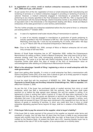 Micro, small and medium enterprises development act, 2006 (msmed act, 2006) (1) | PDF