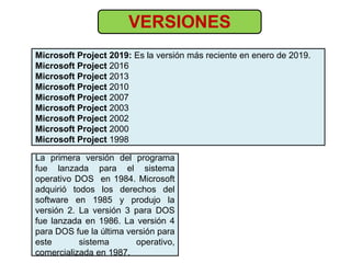 Microsof proyect 1 | PDF