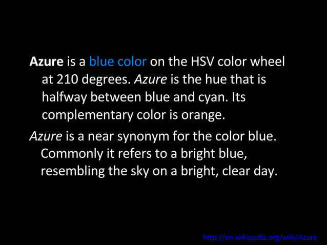 Microsoft Azure Lightning Talk at CloudCamp Austin | PPT