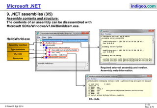 Microsoft .NET Platform | PDF