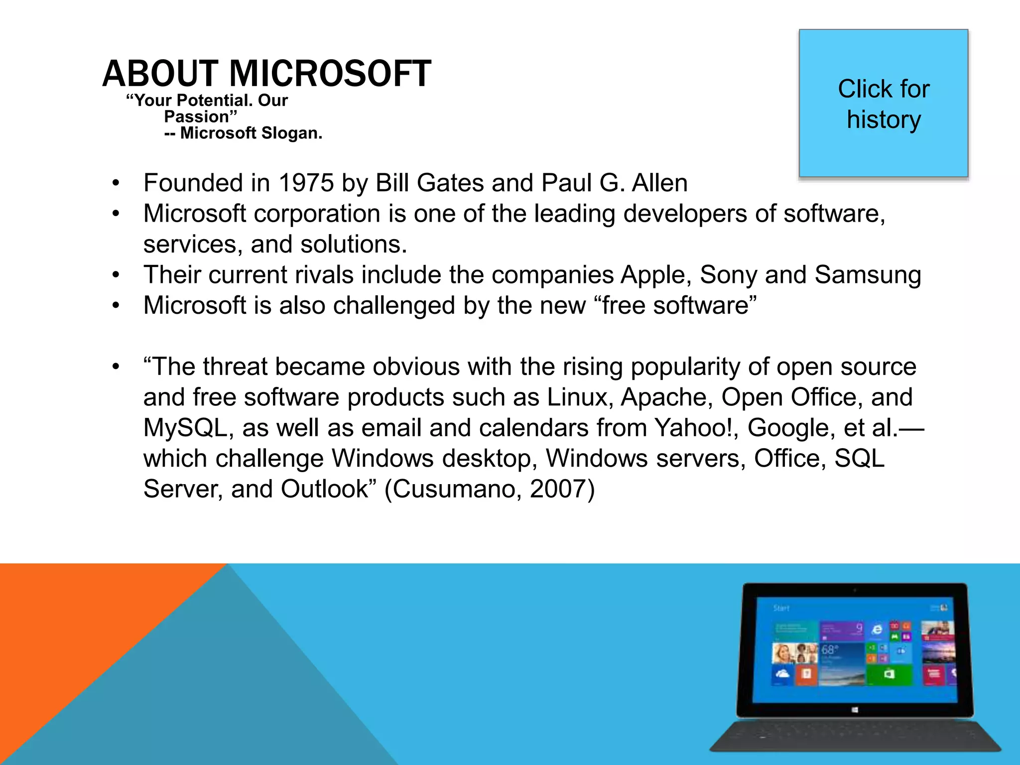 Microsoft | PPT