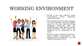 Microsoft´s labor motivation | PPT