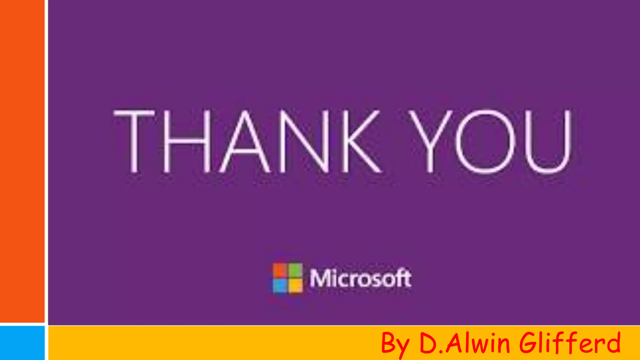 Microsoft | PPTX | Operating Systems | Computer Software and Applications