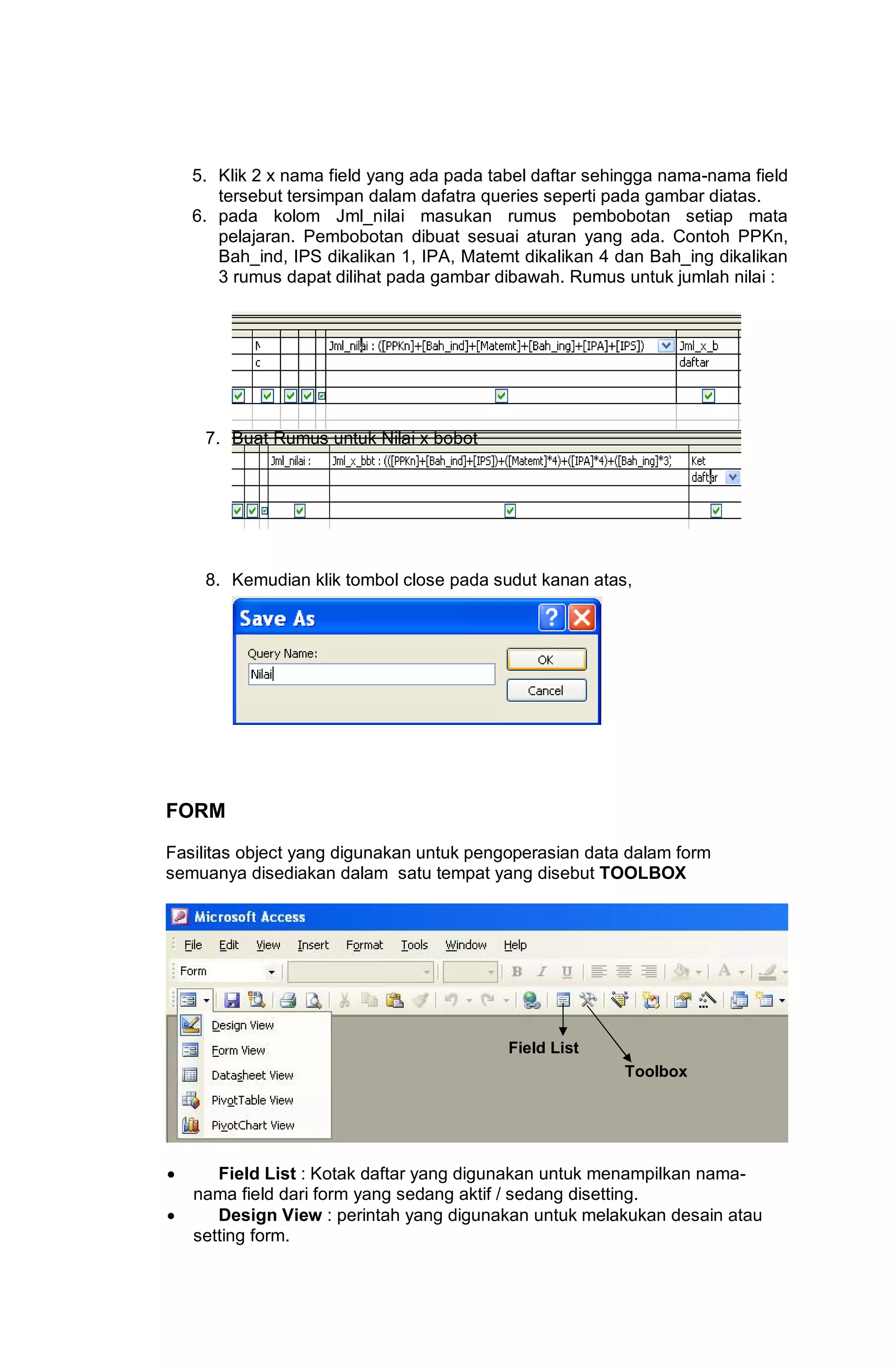 Microsoft access-2003 | PDF