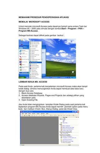 Microsoft access-2003 | PDF