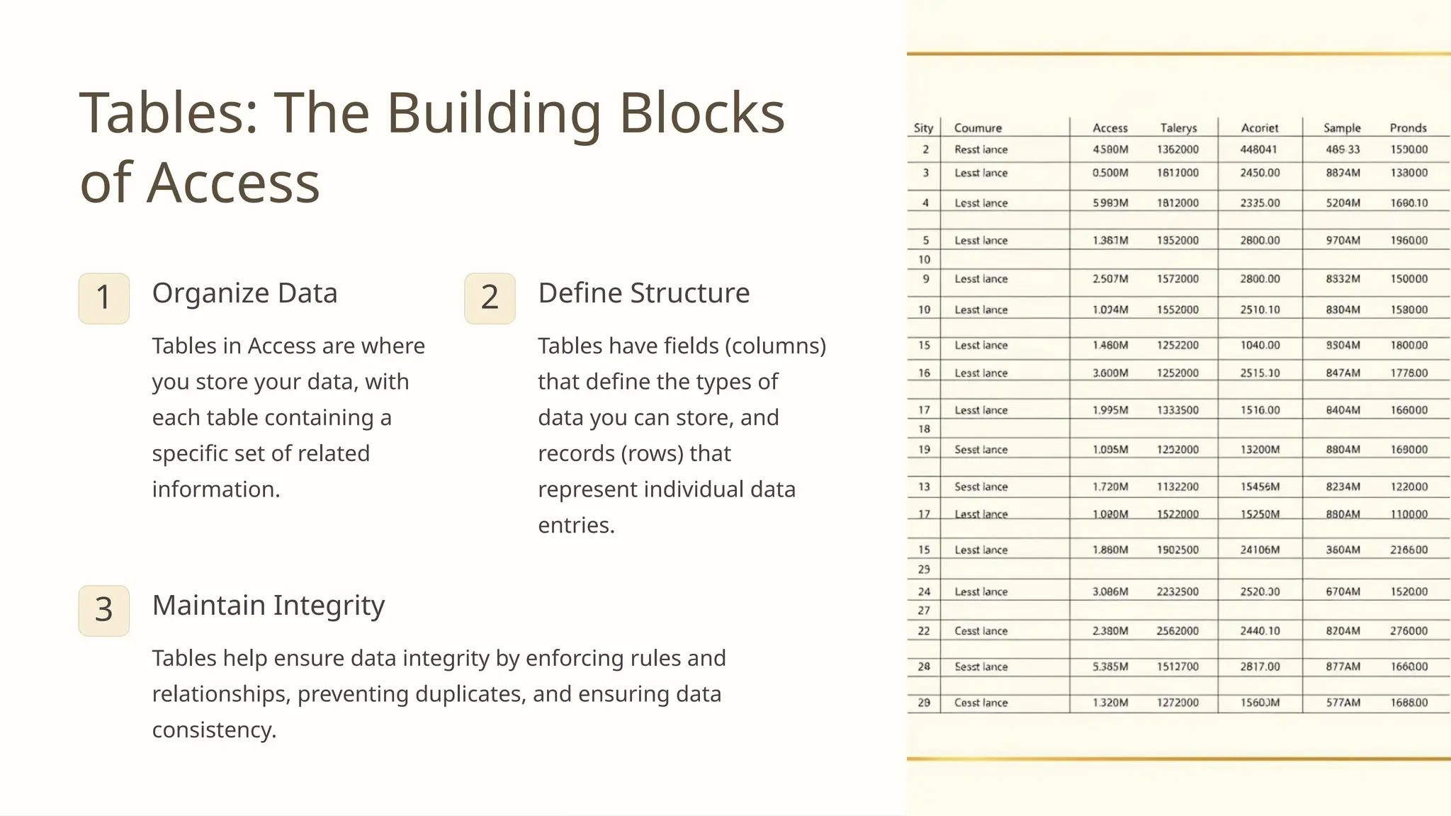 Microsoft-Access-An-Introduction to Database | PPT
