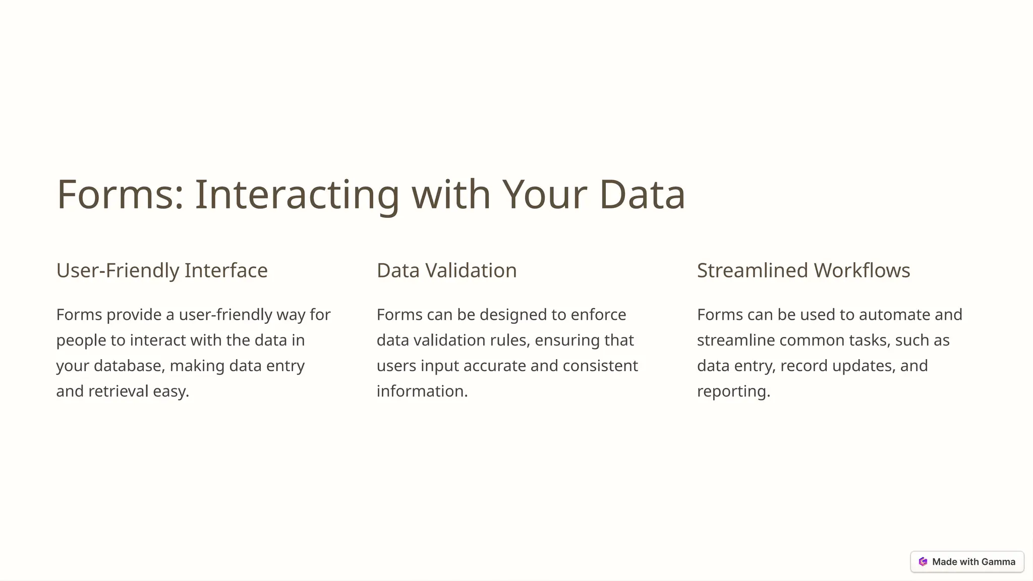Microsoft-Access-An-Introduction to Database | PPT