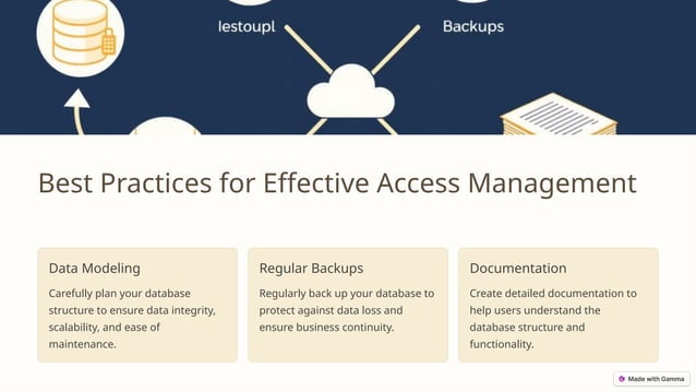 Microsoft Access An Introduction To Database Ppt