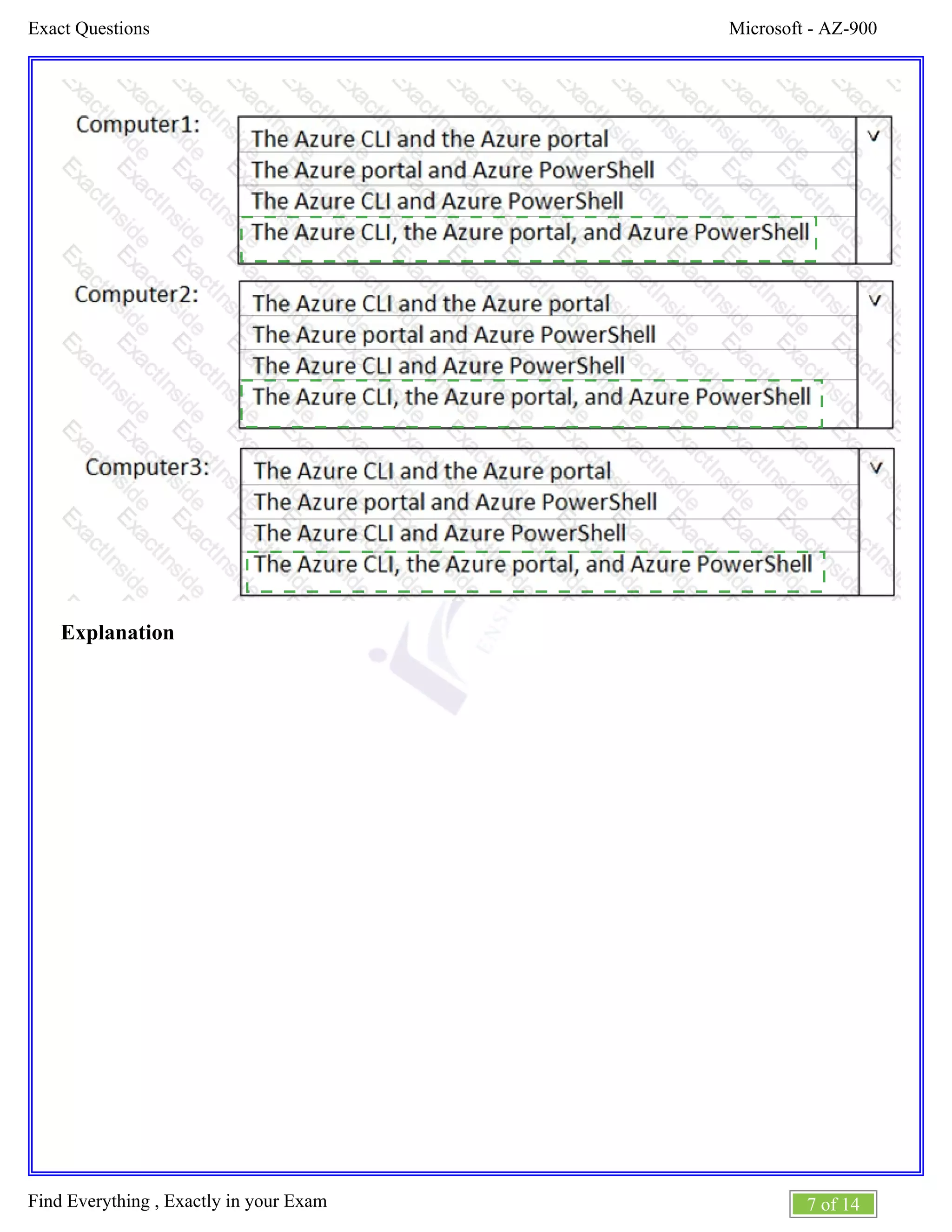 Exact Microsoft AZ-900 Questions And Answers | PDF