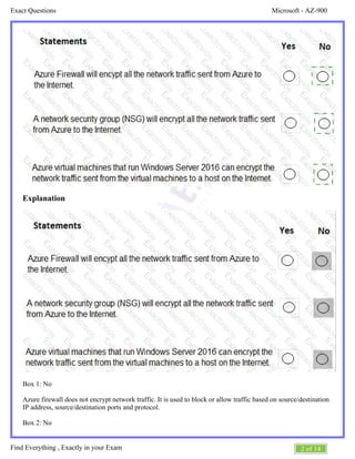 Exact Microsoft AZ-900 Questions And Answers | PDF