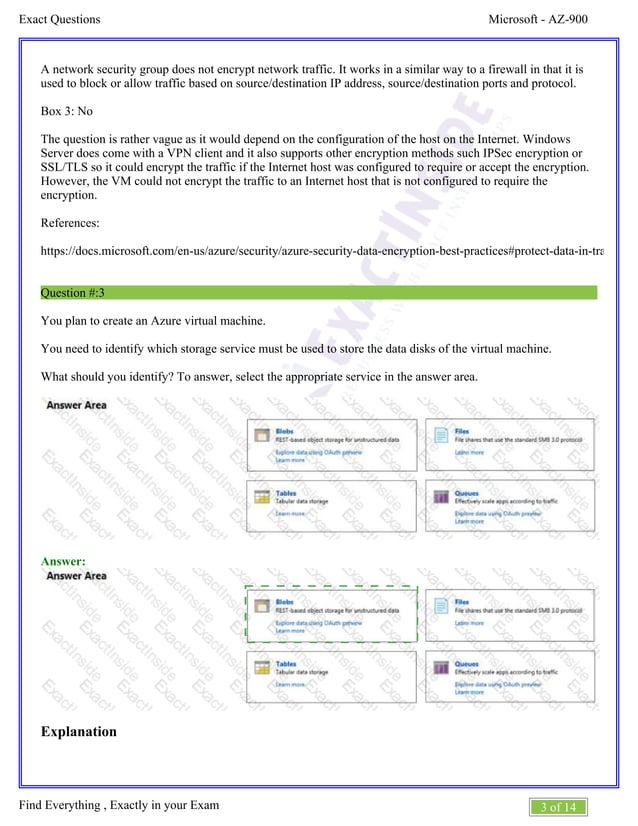 Exact Microsoft AZ-900 Questions And Answers | PDF