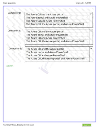 Exact Microsoft AZ-900 Questions And Answers | PDF