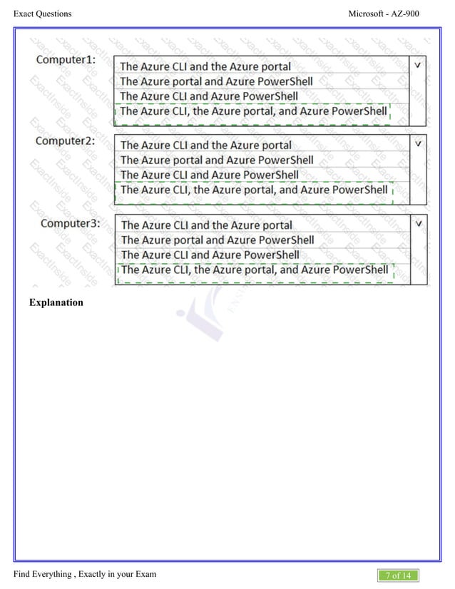 Exact Microsoft AZ-900 Questions And Answers | PDF