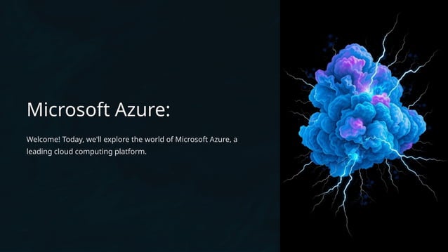 Microsoft Azure 1 Pptx Cloud Computing Ppt