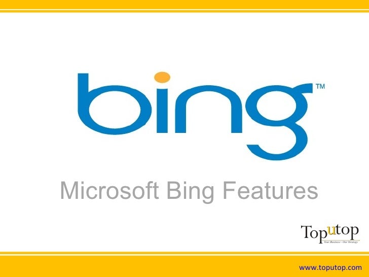 Microsoft Bing Features