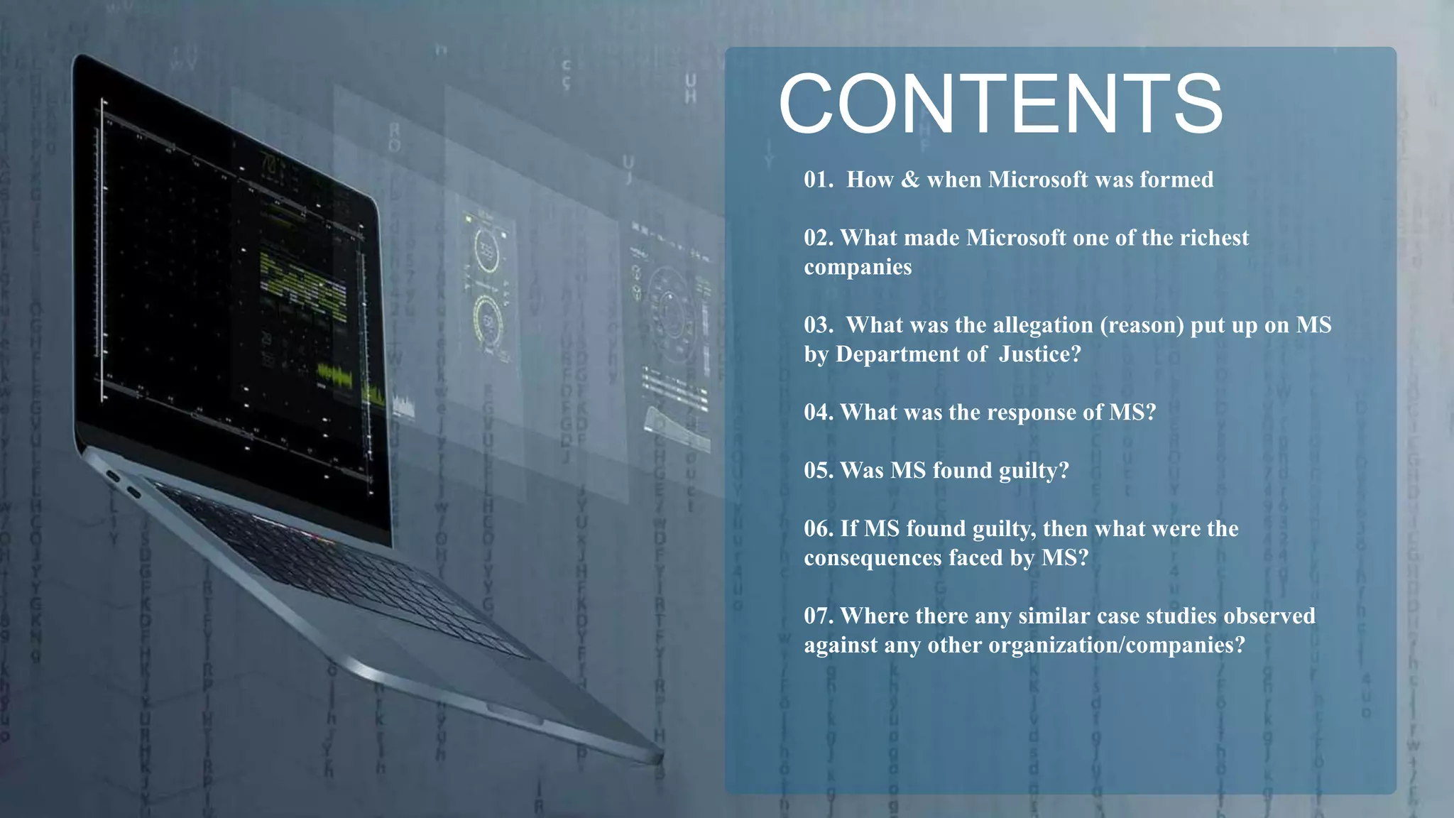 CASE STUDY ON MICROSOFT ANTITRUST CASE | PPT