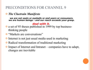 Microsoft Channel 9 | PPT | Technology & Computing