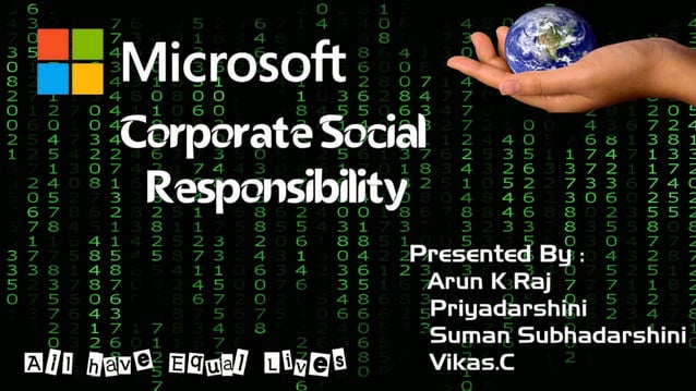 Microsoft CSR | PPT