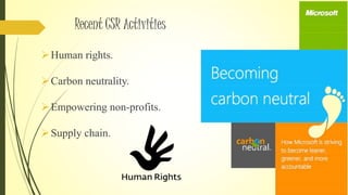 Microsoft CSR | PPT