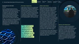Microsoft Digital Defense Executive Summary-2022 | PDF