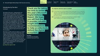 Microsoft Digital Defense Executive Summary-2022 | PDF