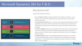 Microsoft Dynamics 365 Finance and Operations Overview | PDF