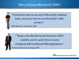 Microsoft dynamics-crm-online-overview-ppt | PPS