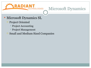 Microsoft Dynamics | PPT