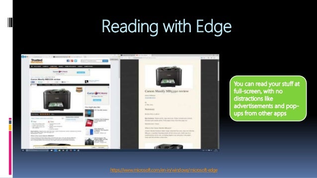 Microsoft Edge Features PPT