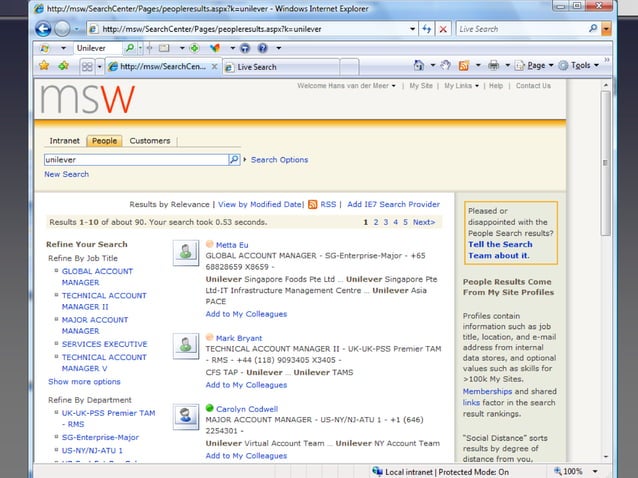 Microsoft Enterprise Search | PDF