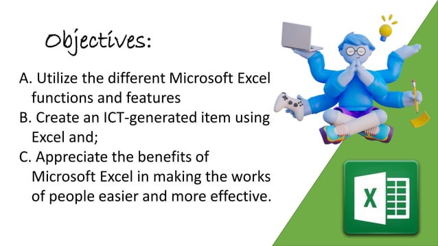 Microsoft-Excel Powerpoint Presentation for Computer 9 | PPT